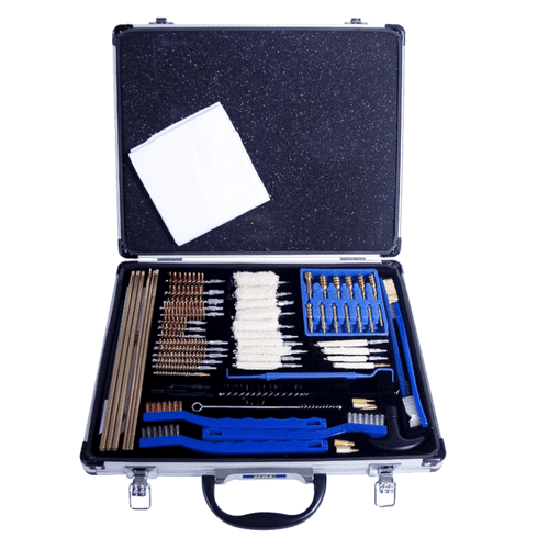 Gunmaster 63pc Deluxe Universal Select Gun Cleaning Kit in Aluminum Case