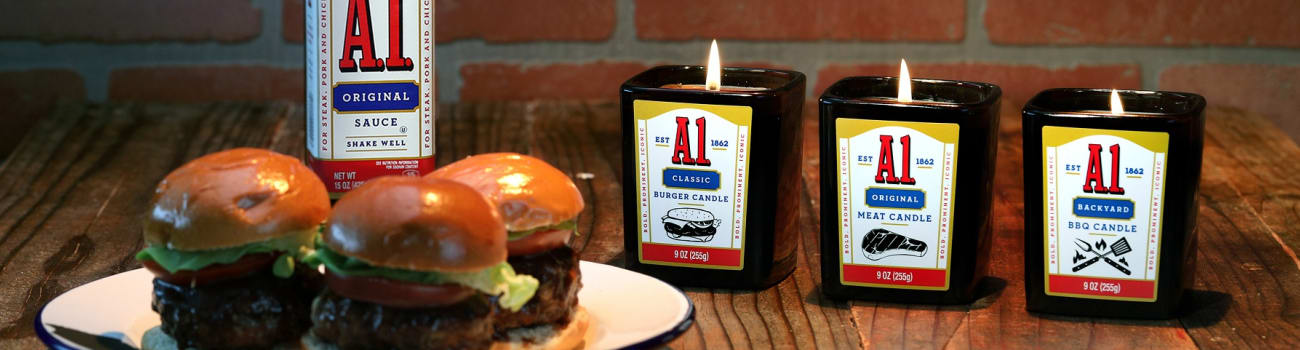 A.1.-Scented Candles Are Here to Make Your Man Cave Smell Like Meat