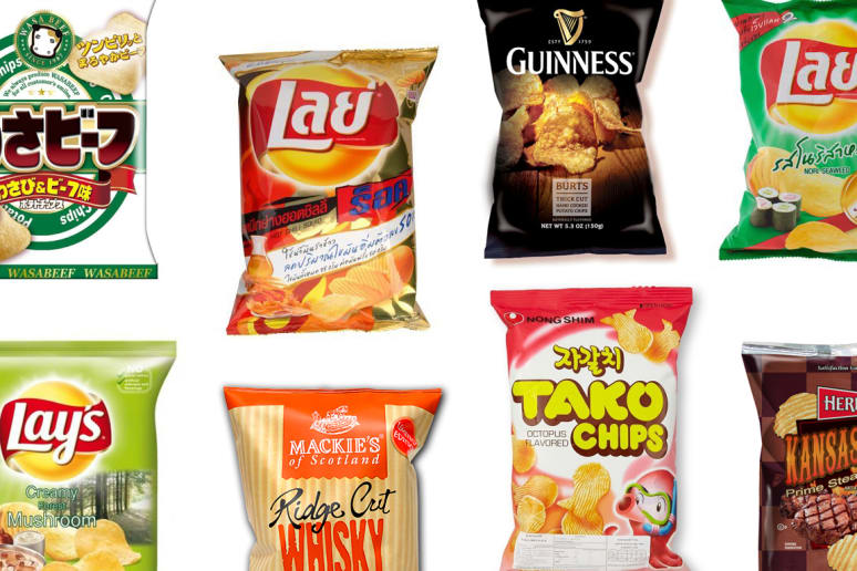 The World’s Wildest Potato Chip Flavors