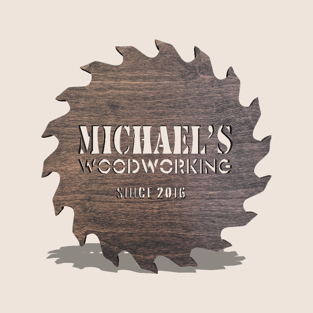 Wood Workshop Sign | The Holz Brothers | Downloadable Scroll Saw Pattern