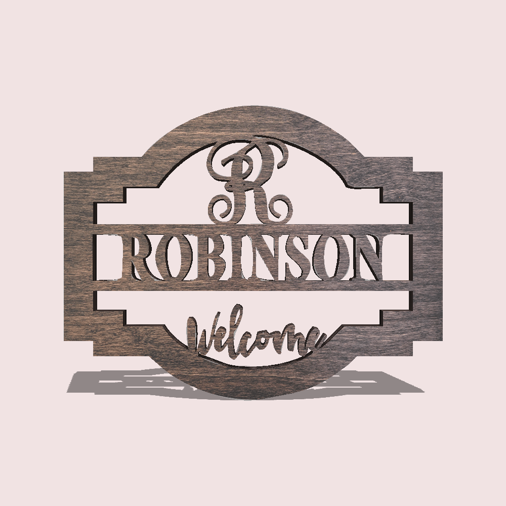 Joyful Welcome Sign | The Holz Brothers | Printable Scroll Saw Pattern