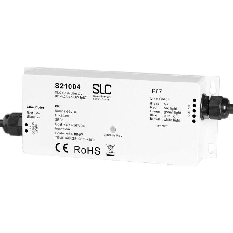 SLC RF Controller CV 4x5A 12-36V IP67 The Light Group