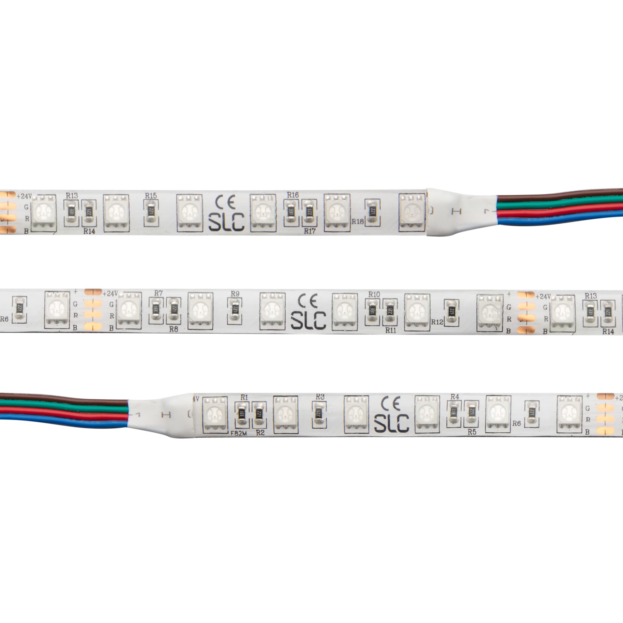 SLC LED STRIP RGB CV 60 5M 12MM 14,4W 205LM IP67 The Light Group