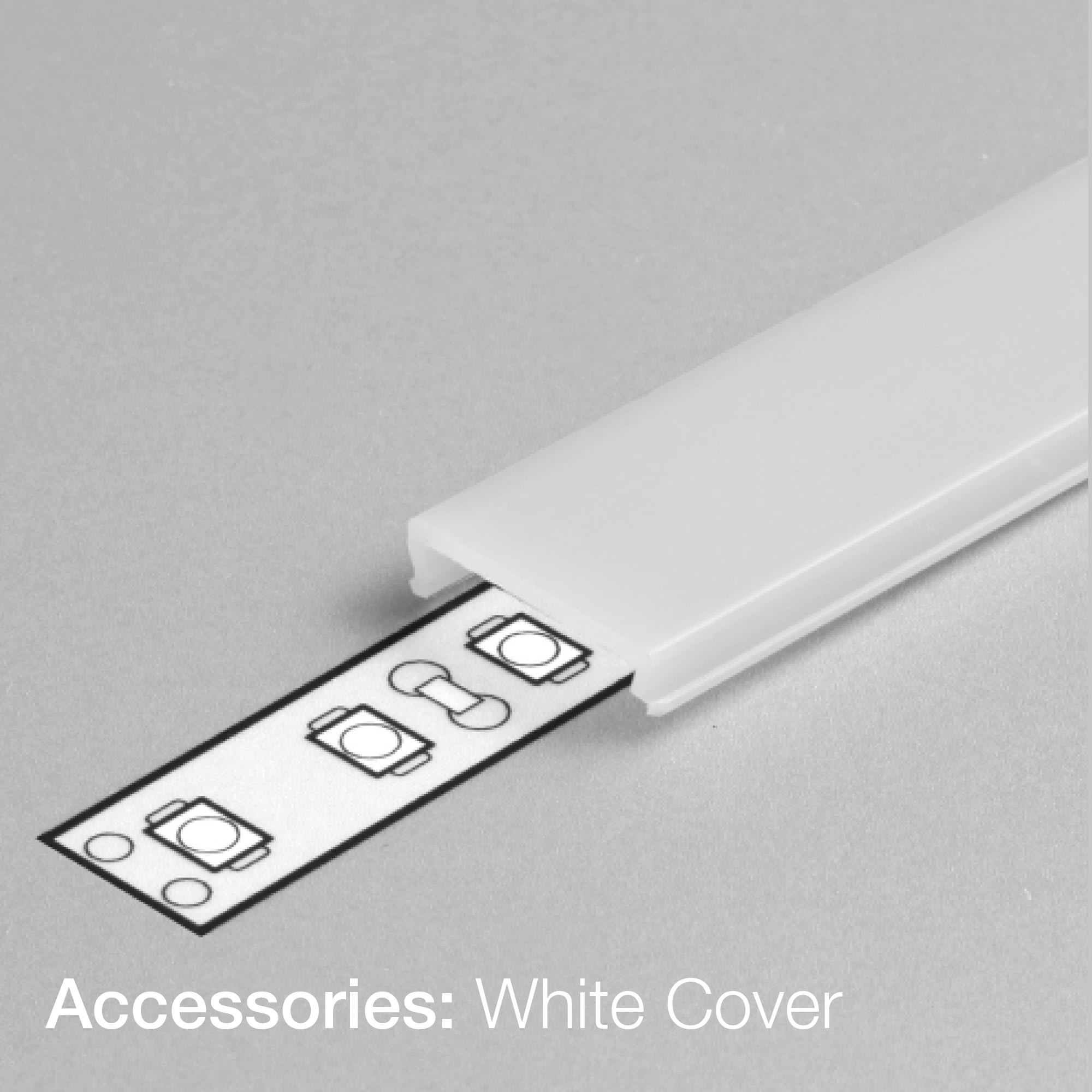 SLC Pro L1/L2 Cover Flat Clear 2m The Light Group