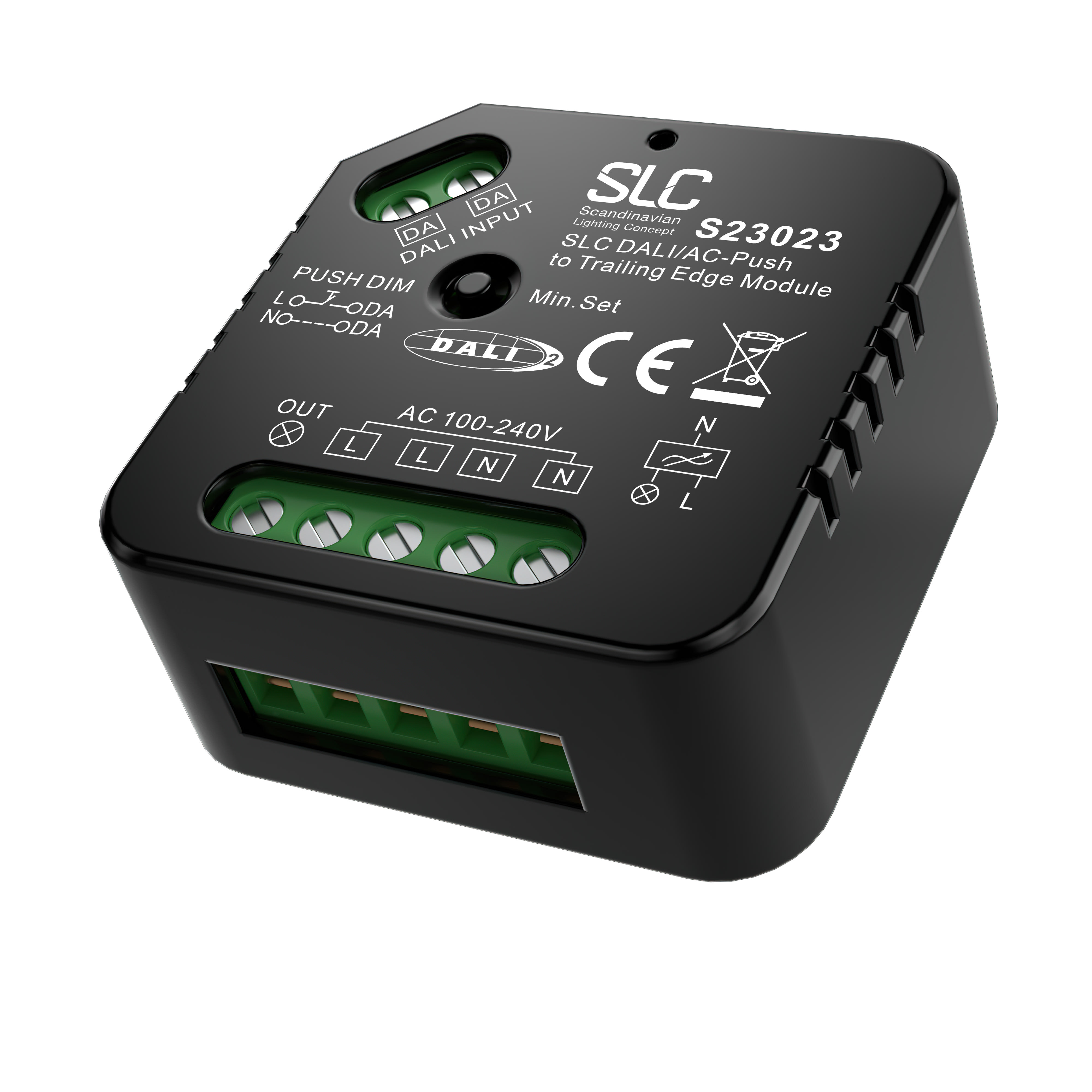SLC DALI/AC-Push to Trailing Edge Controller 1,5A The Light Group