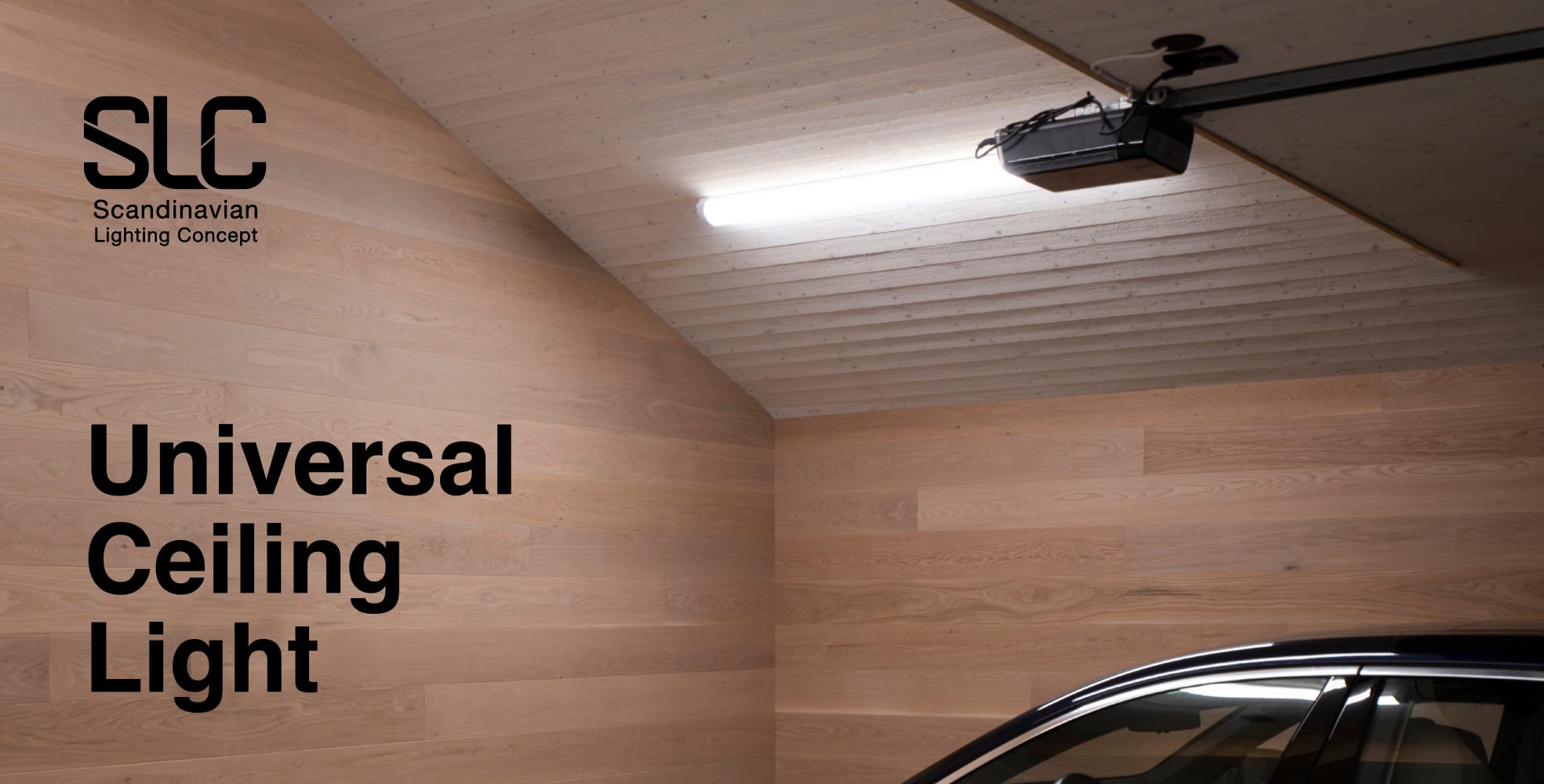 SLC Universal Ceiling Light: Flexible and Slim LED Light for Easy ...