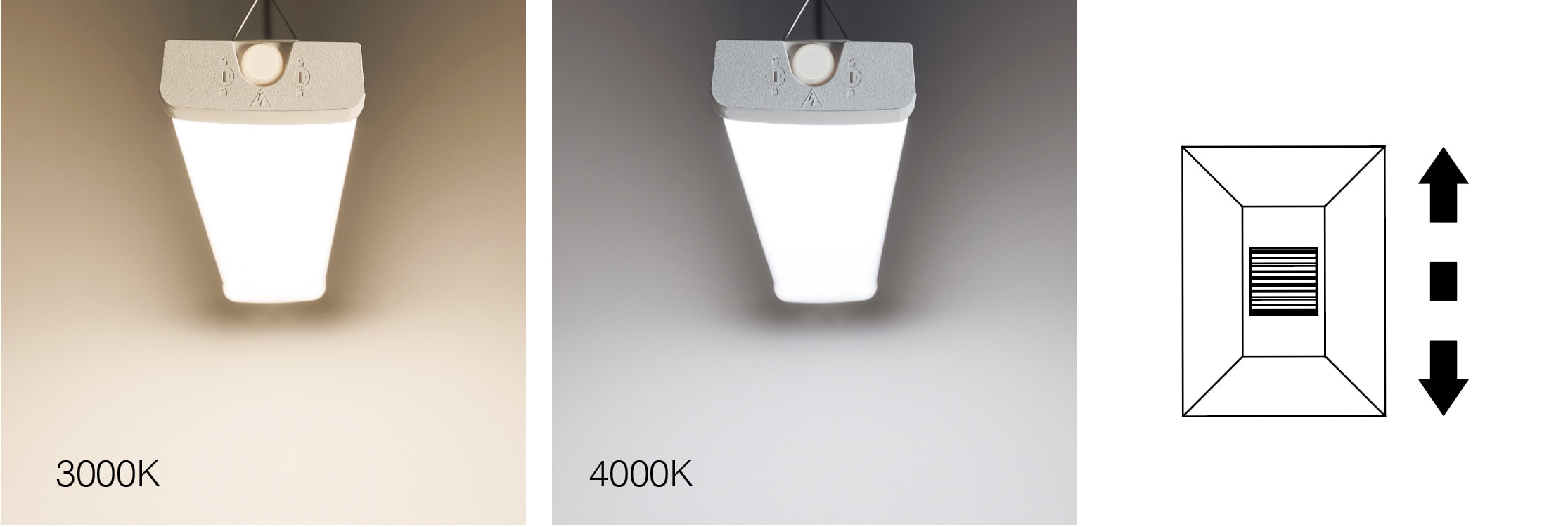 SLC Universal Ceiling Light: Flexible and Slim LED Light for Easy ...