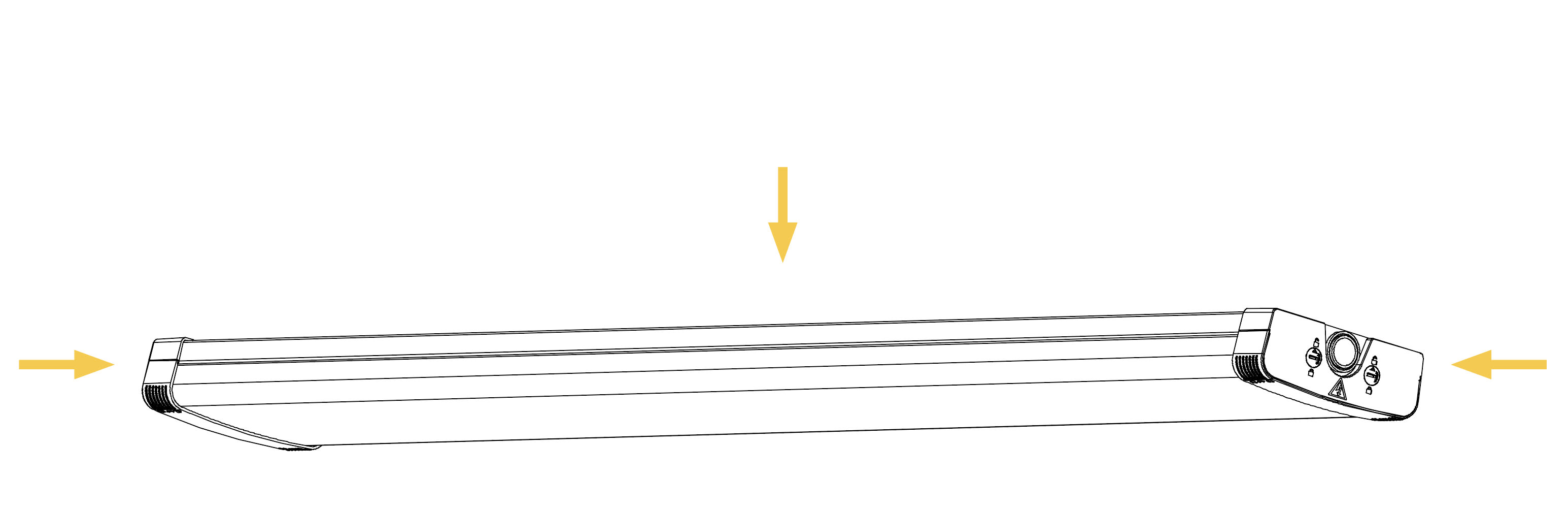 SLC Universal Ceiling Light: Flexible and Slim LED Light for Easy ...