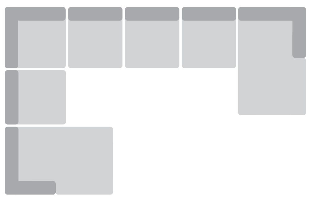 L Shape and U Shape Sofas