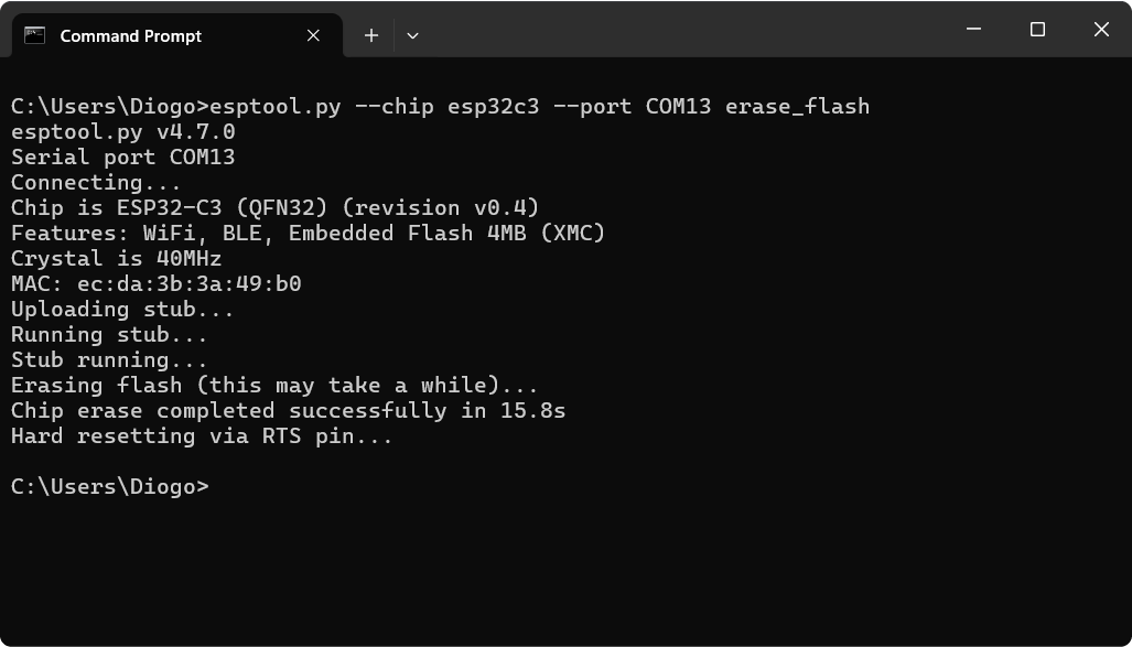 How to Install MicroPython on ESP32-C3 - MAKER_LAB