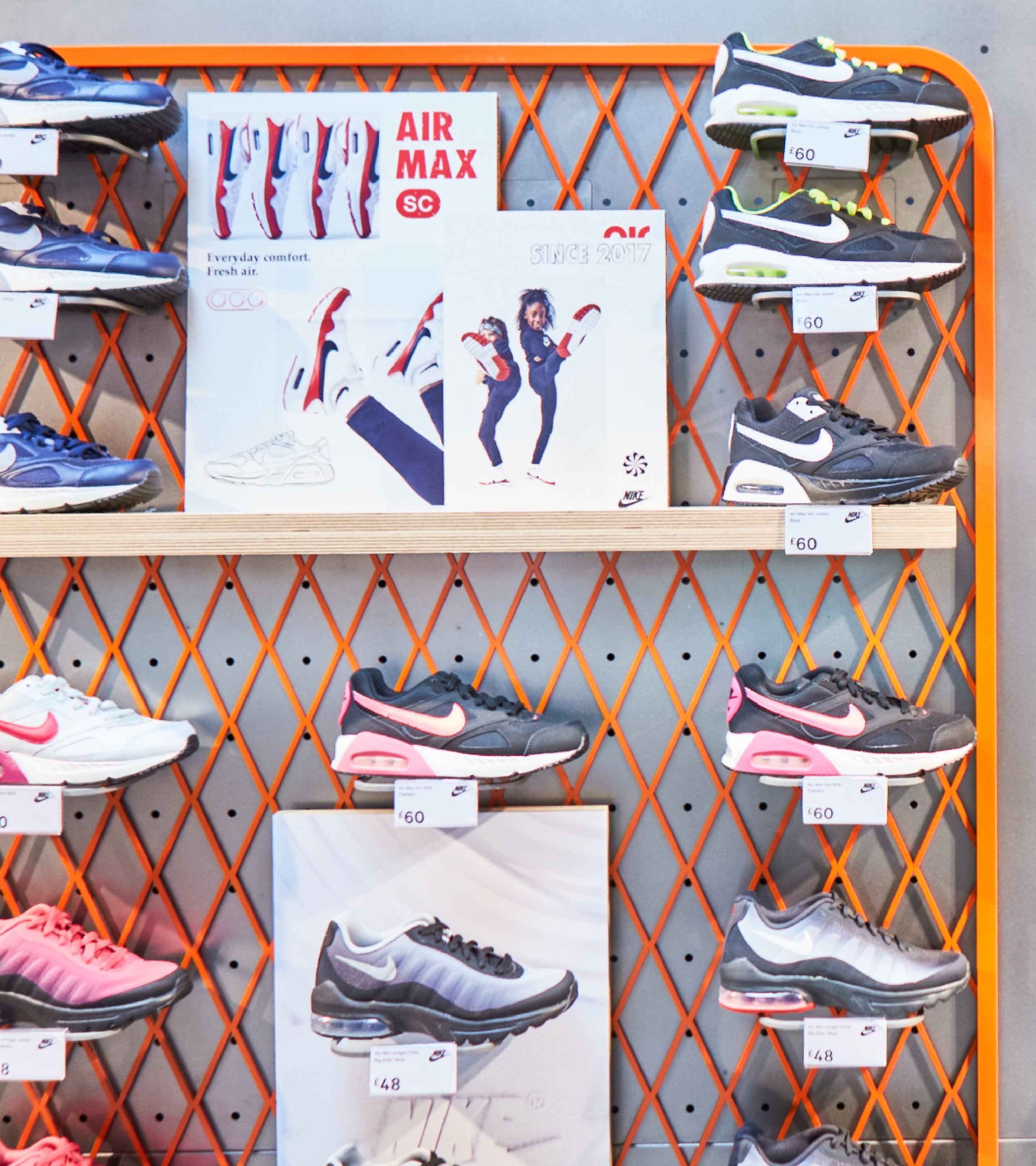 Nike Heritage Photoshoot and Campaign – Retail Communications – The One Off