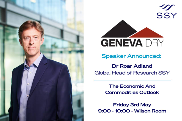 Dr Roar Adland speaking at Geneva Dry 2024 – News – SSY