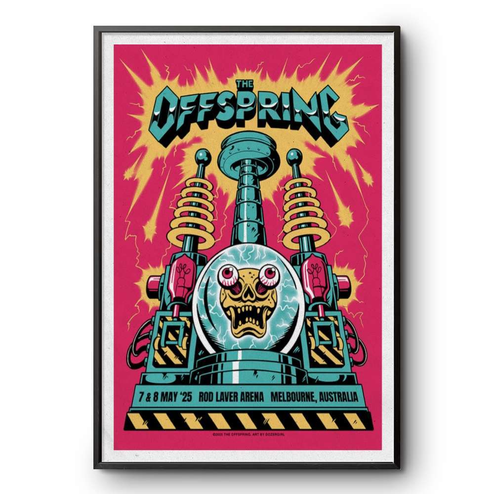 The Offspring Melbourne, Australia May 7-8 2025 Poster-Portrait ...
