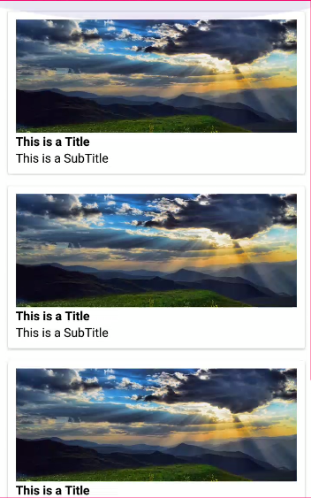 Create Image Cardview Gridview And Recycle View Using