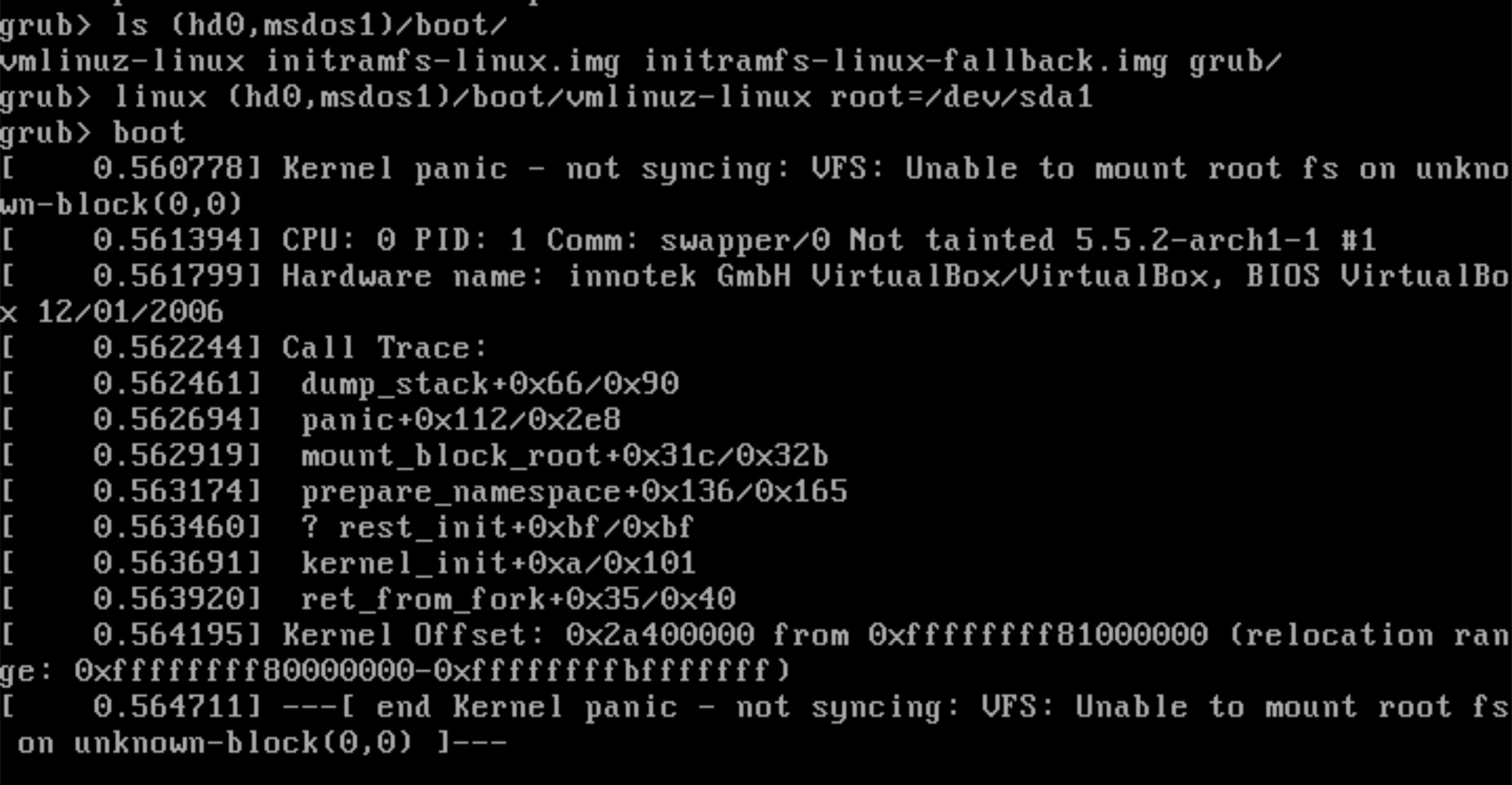 Mac の VirtualBox に ArchLinux をインストールしてみた - Think Abstract