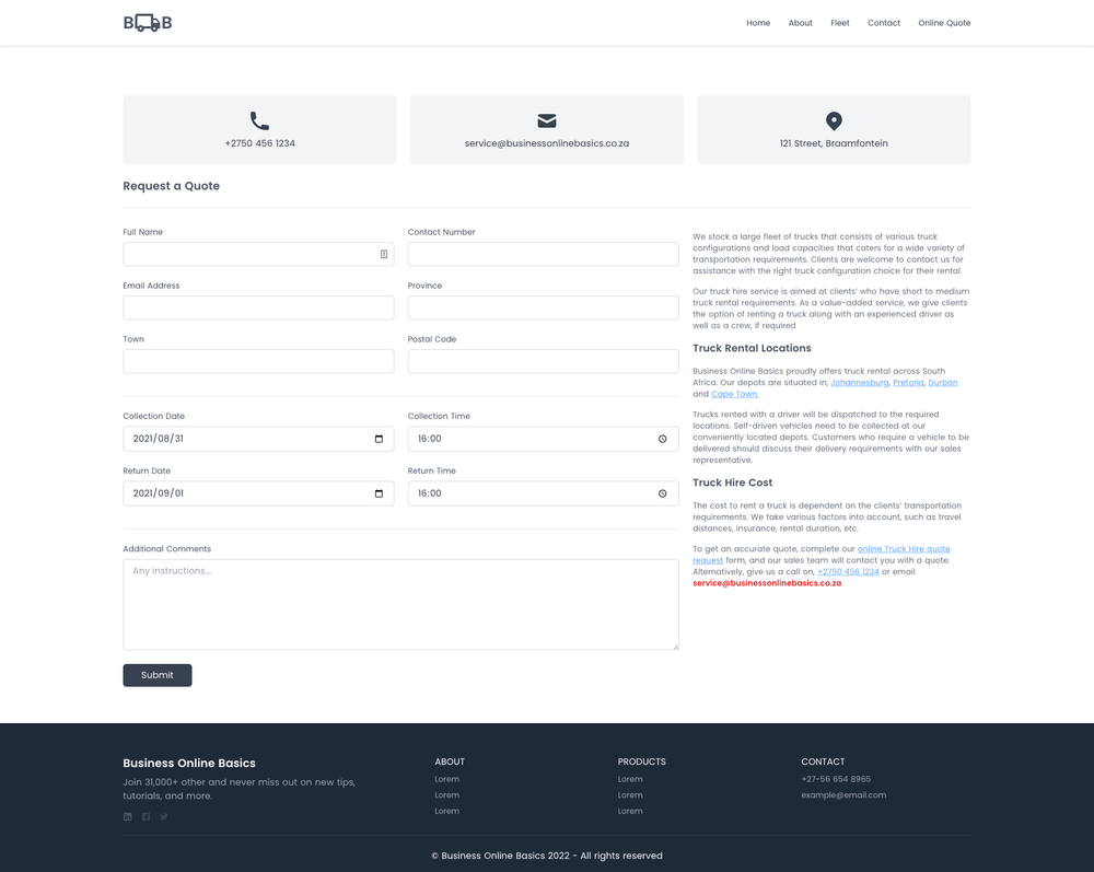GitHub - Thiomark/cargo-fleet: Cargo fleet online site! That provides efficient and reliable ...