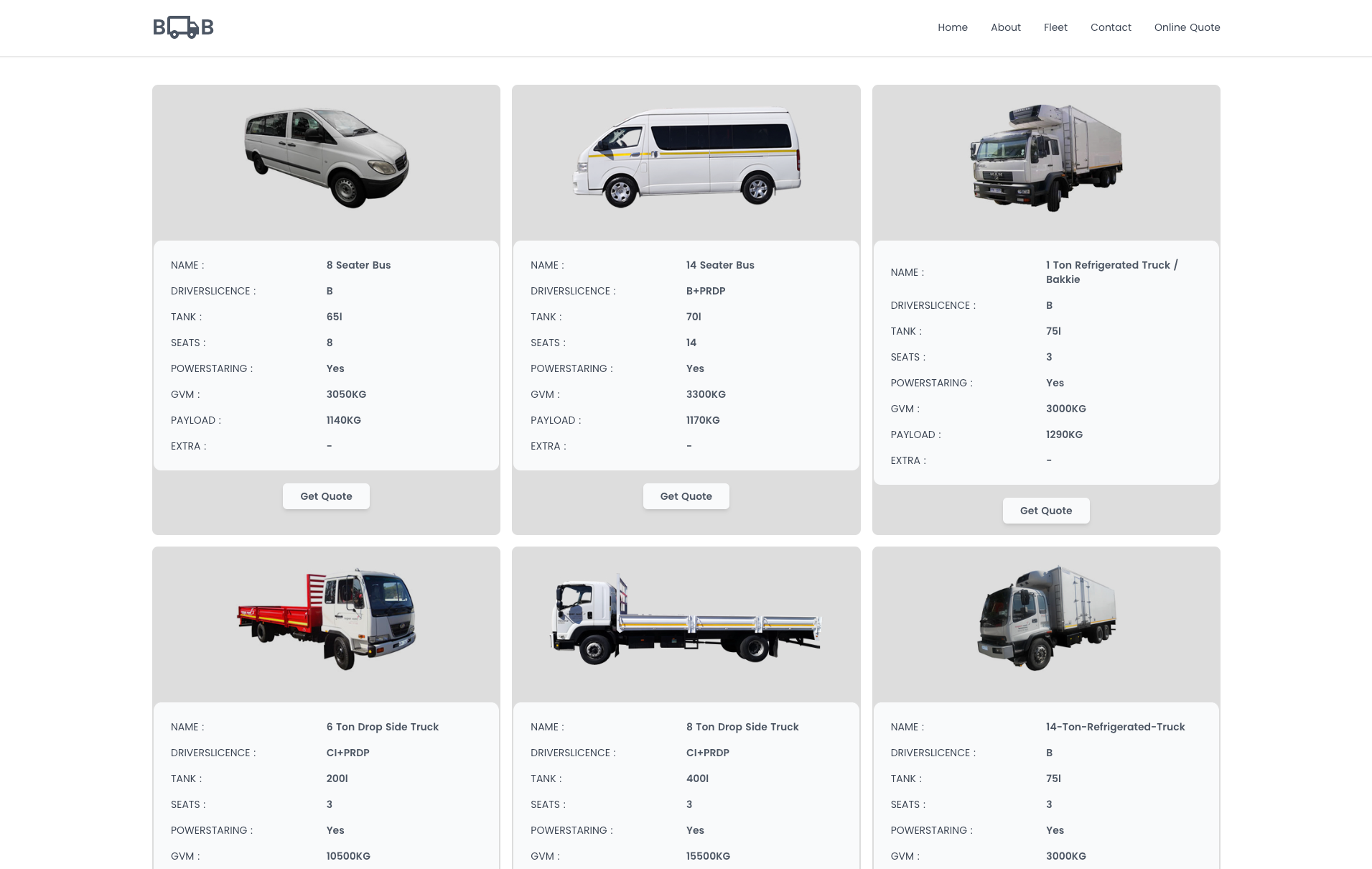 GitHub - Thiomark/cargo-fleet: Cargo fleet online site! That provides ...
