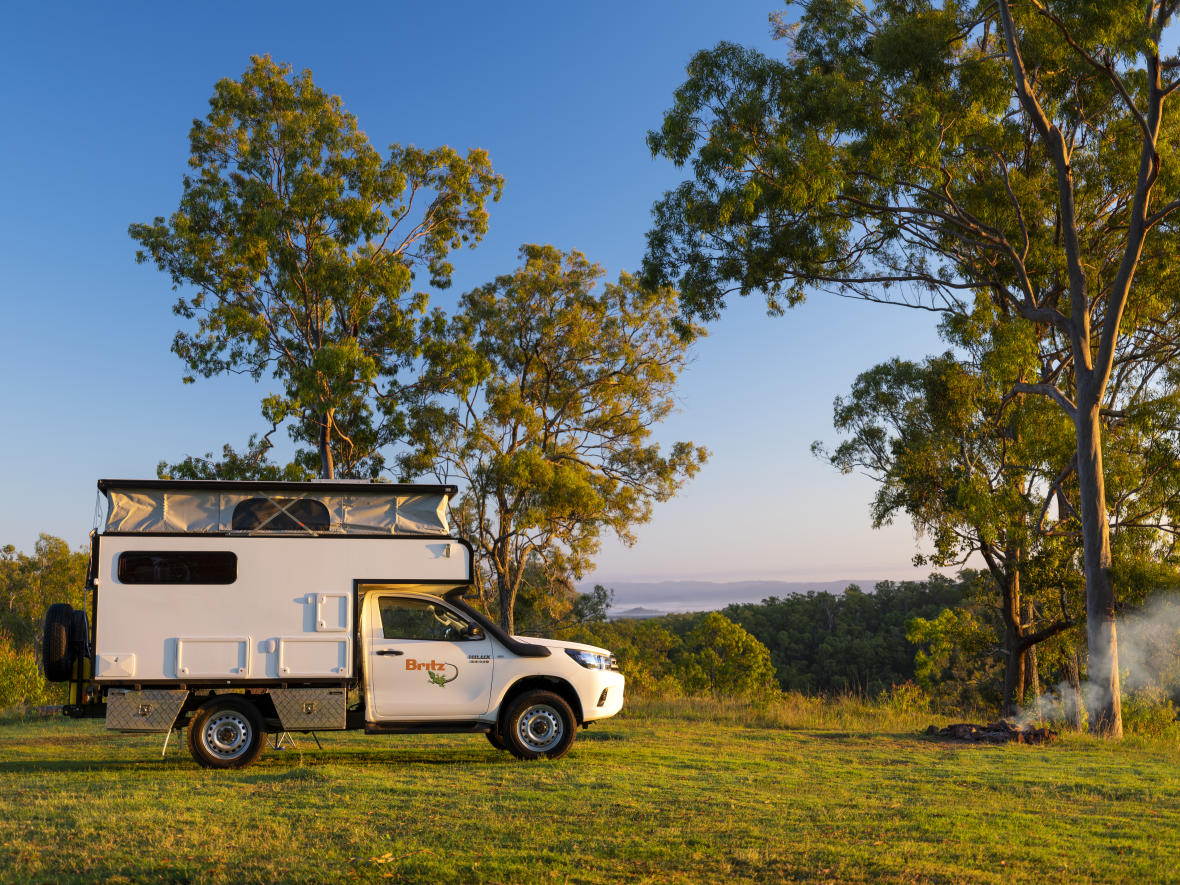 2 Berth Maverick - 4WD Camper Hire | Britz Campervans Australia
