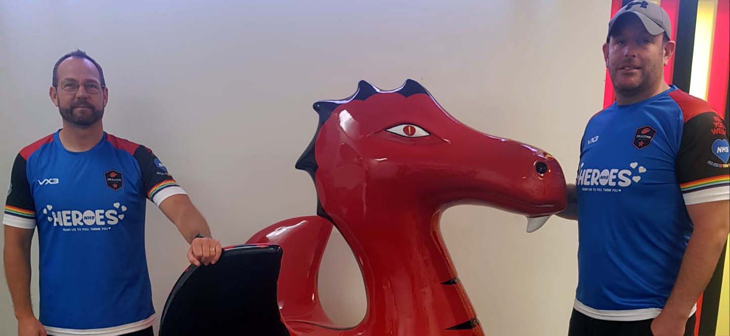 Dragon News : Dragons Allstars supporting NHS Heroes