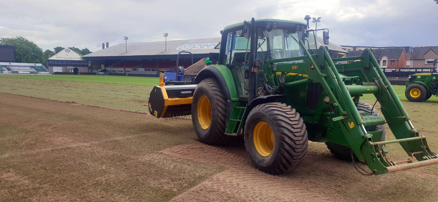 Dragon News : Renovation work starts at Rodney Parade