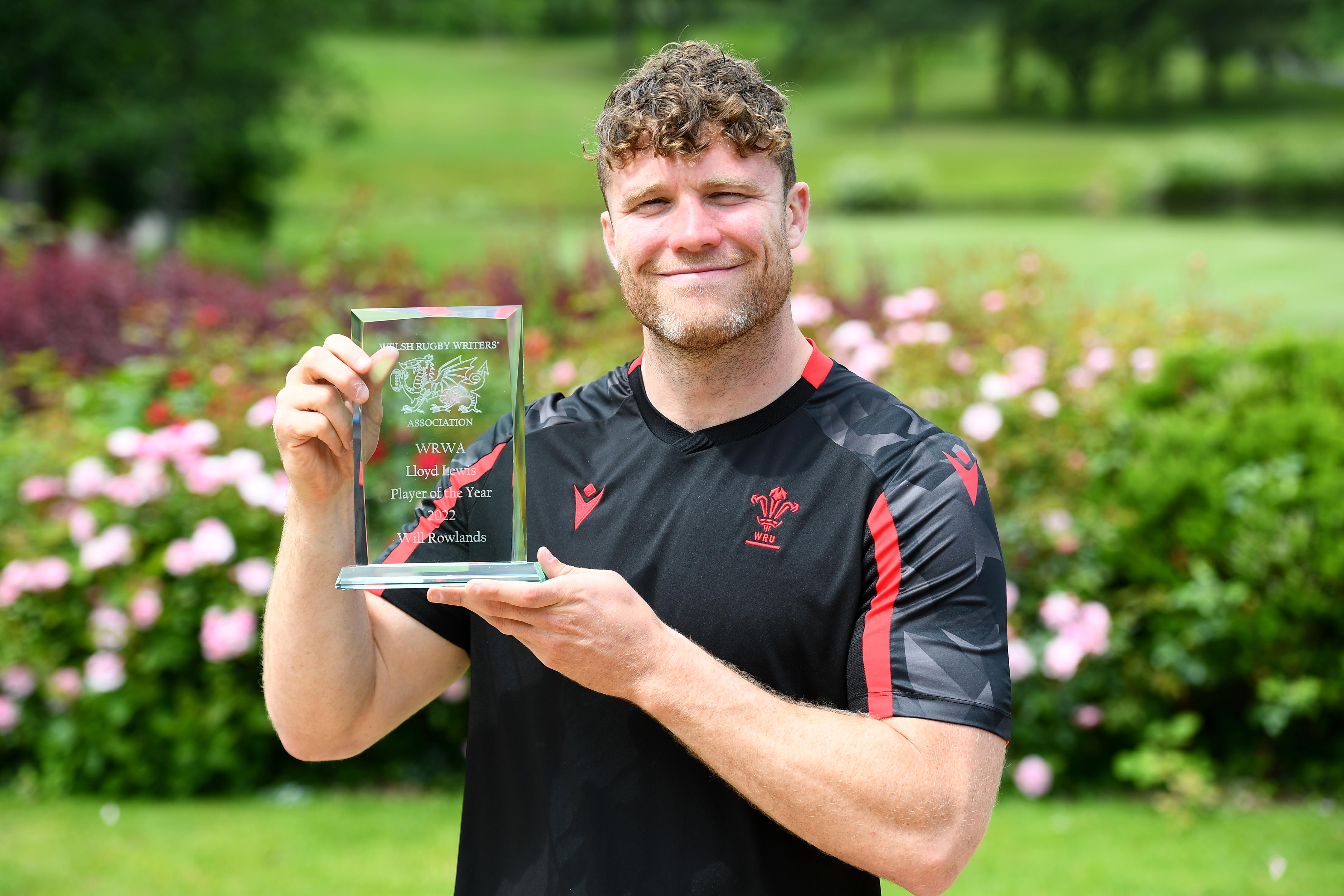 Dragon News : Rowlands Named Wales Player of the Year