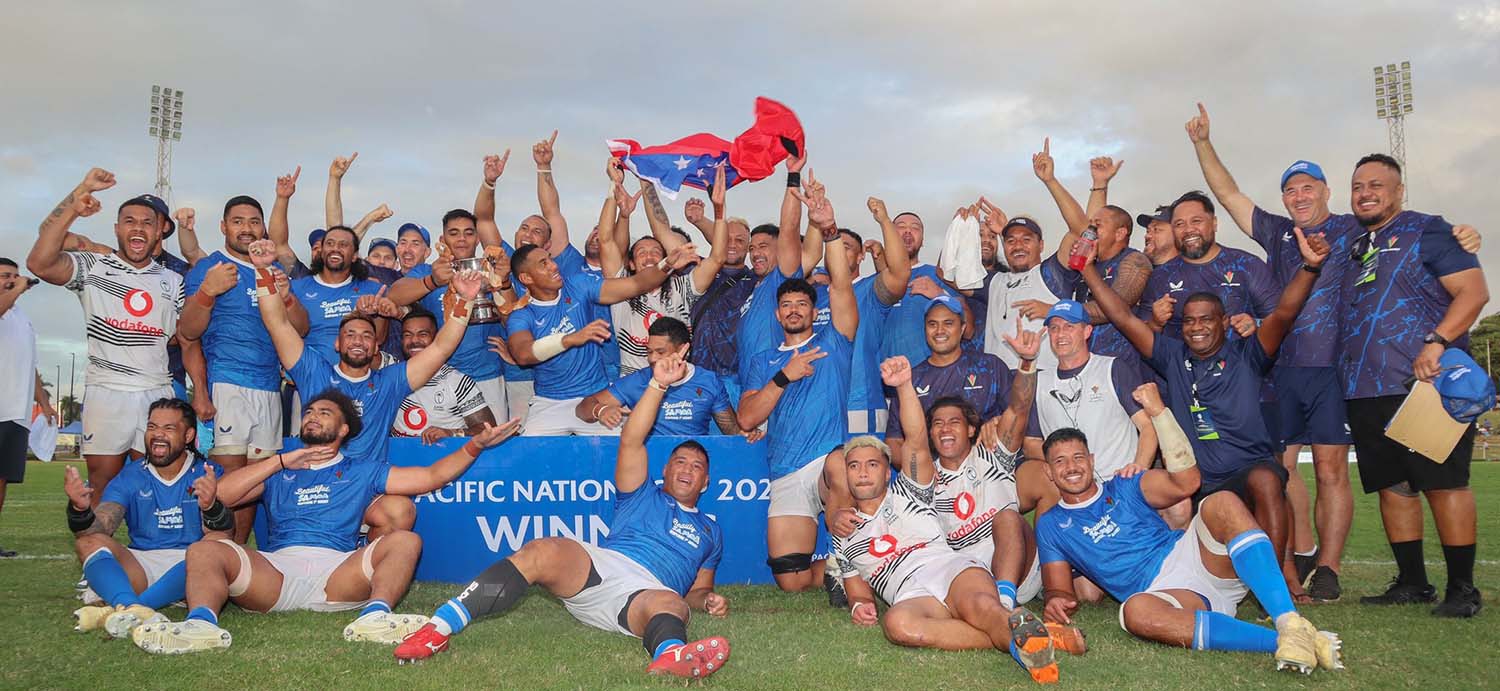 Dragon News : Seiuli's Samoa win Pacific Nations Cup