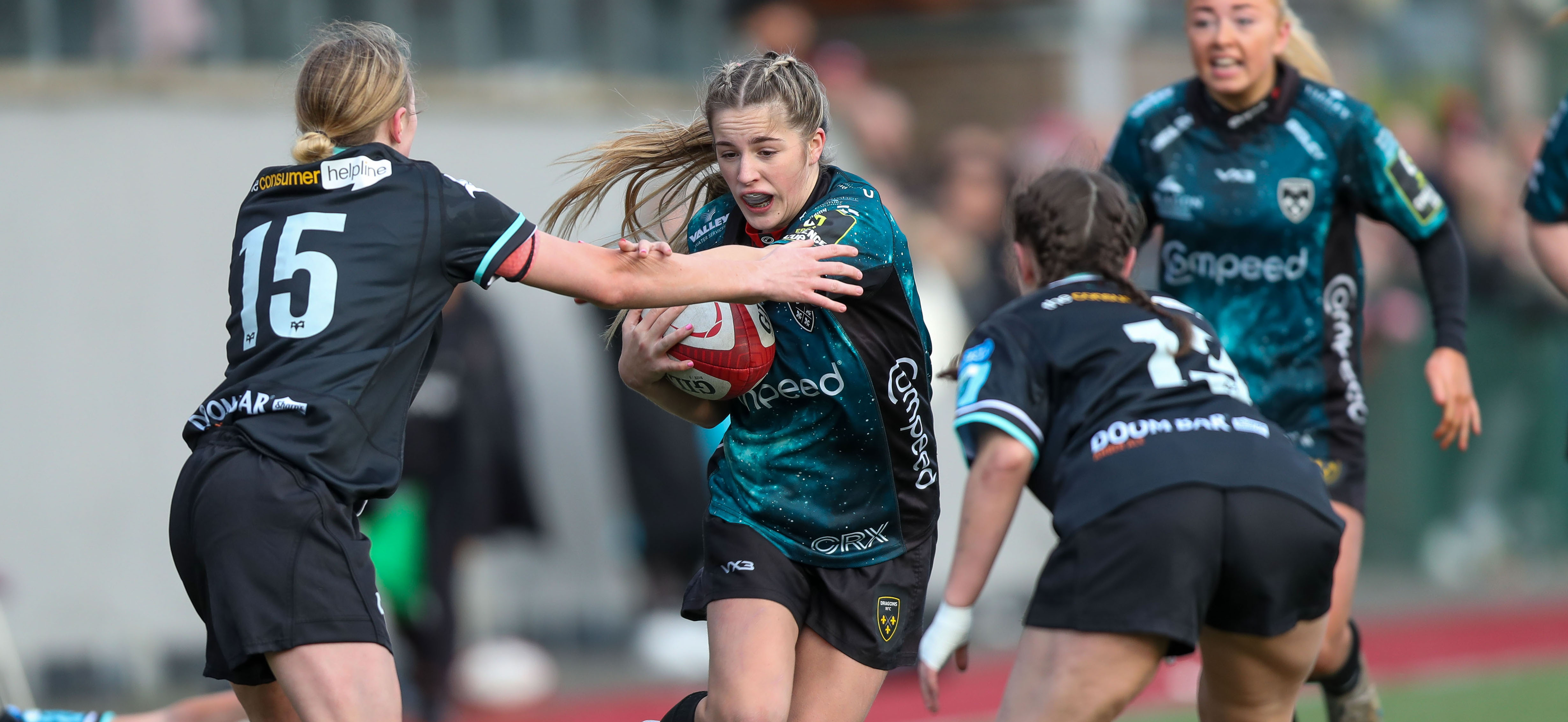 Dragon News : Dragons TV: George treble sinks Ospreys