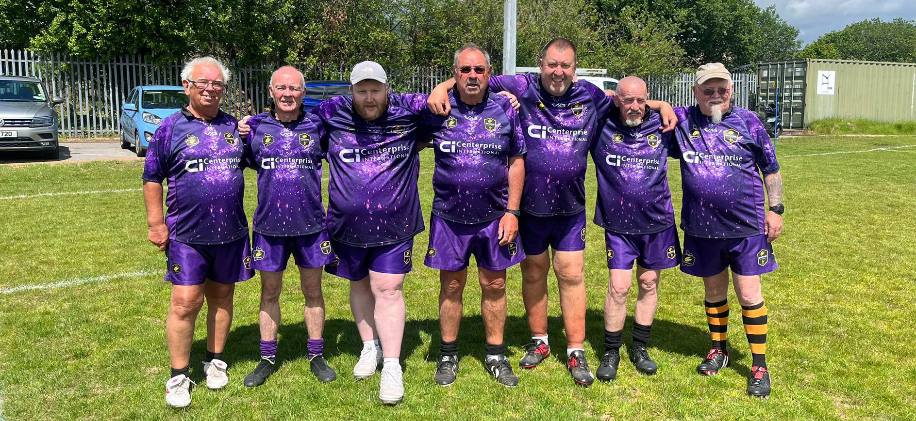 Dragon News : Walking Rugby team impress at Morriston