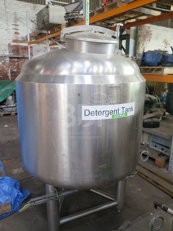 700 Litre Stainless Storage Tank | 3Di Process Equipment