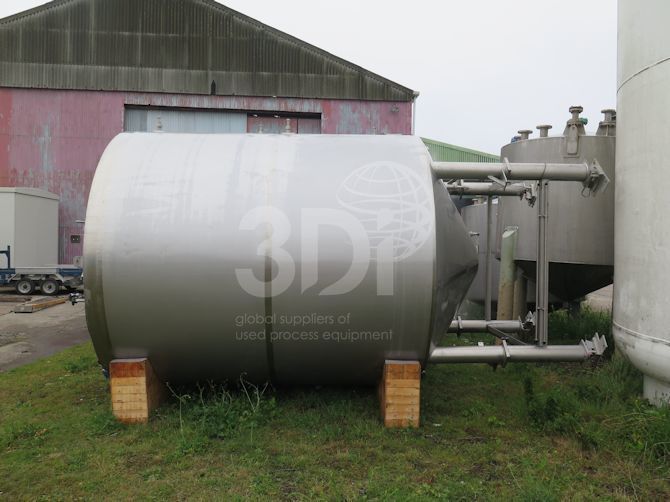 18,000 Litre Jacketed Storage Tank | 3Di Process Equipment