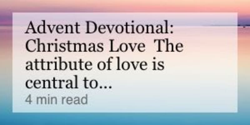 Christmas Love