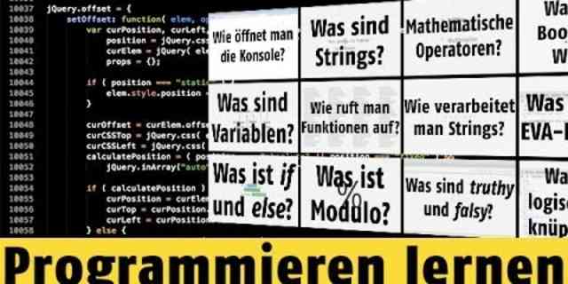 Programmieren Lernen Mit Javascript Thytos