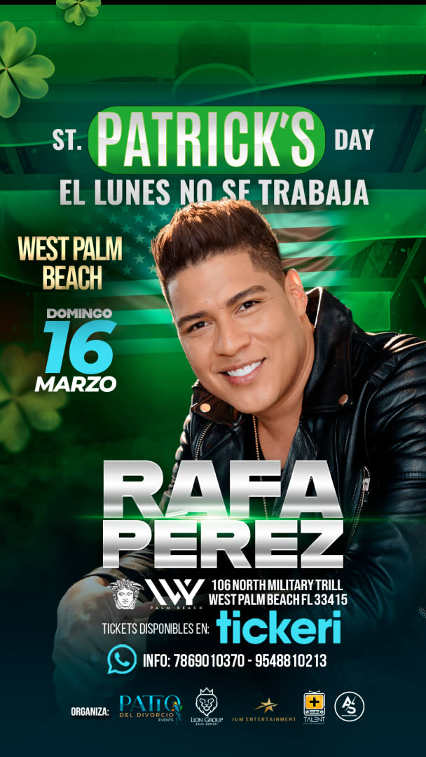 RAFA PEREZ "CANTA VALLENATO" 🇺🇸 USA TOUR 2025 - West Palm Beach ...