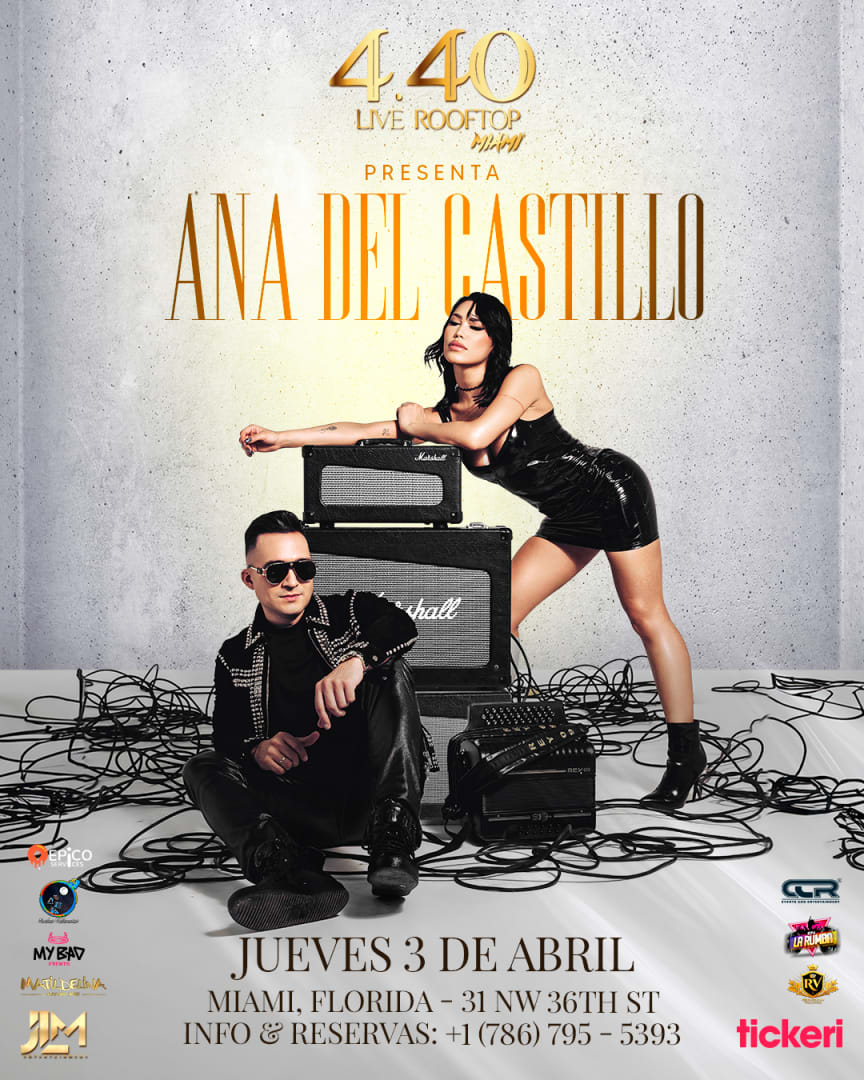 ANA DEL CASTILLO ¡EN CONCIERTO! - Miami (Florida) Tickets | Boletos - 4 ...