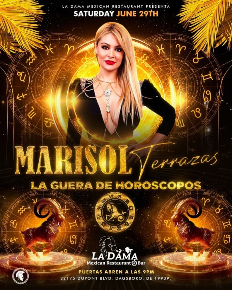 Marisol Terrazas/ La güera de los horóscopos de Durango Tickets | Boletos - La Dama Mexican ...