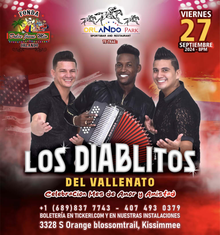 LOS DIABLITOS DEL VALLENATO Tickets | Boletos - Fonda Dulce Jesus Mio ...
