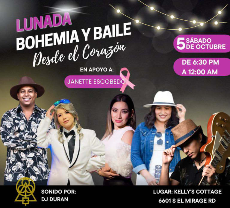 Lunada Bohemia y Baile Desde el Corazon in Tolleson - Tickets 2024-10 ...
