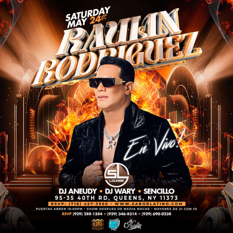 Raulin Rodriguez in Queens - Tickets 2025-05-24 | Sabor Latino
