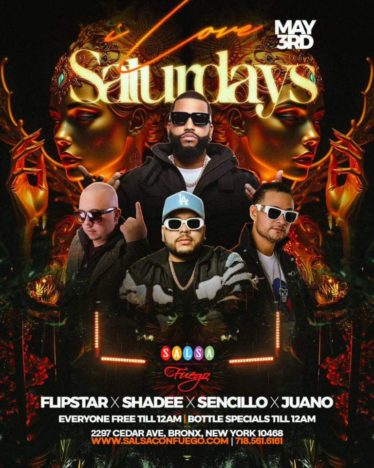 I Love Saturdays Cinco De Mayo Weekend At Salsa Con Fuego Tickets ...