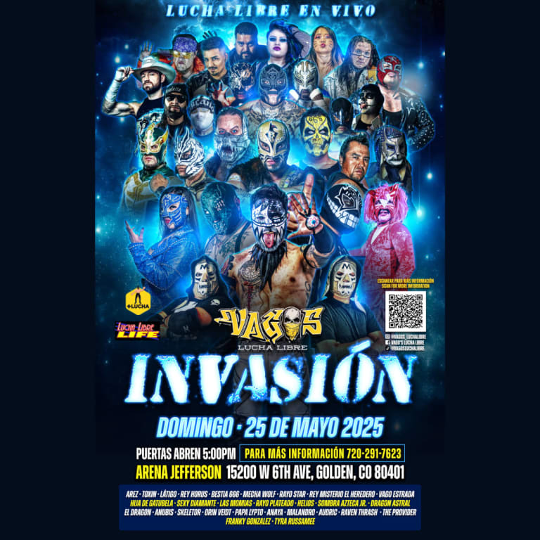 INVASIÓN Tickets | Boletos - ARENA JEFFERSON, Golden | 2025-05-25 ...