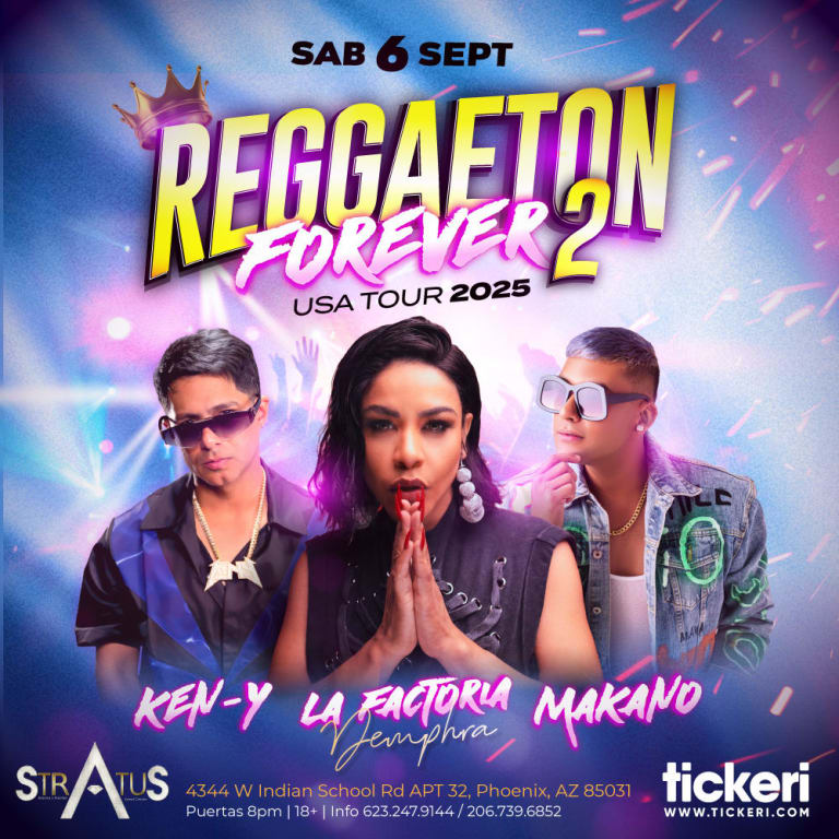 KEN-Y , LA FACTORIA Y MAKANO EN VIVO EN PHOENIX in Phoenix - Tickets ...