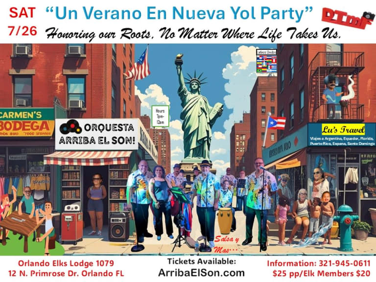 Un Verano en Nueva Yol Party — A Night of Salsa, Styles and Culture ...