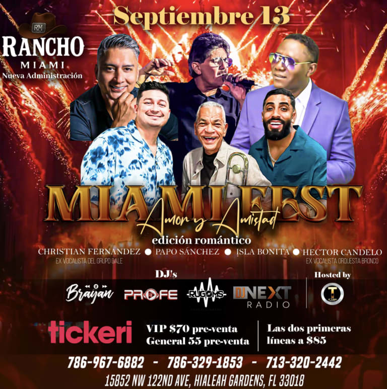 MIAMI SALSA FEST Edicion Amor & Amistad in Hialeah - Tickets 2025-09-13 ...