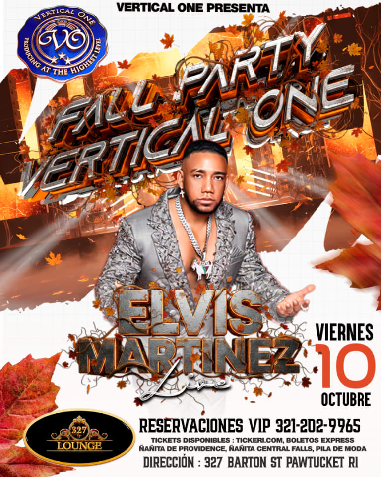 Elvis Martinez Providence in Pawtucket - Tickets 2025-10-10 ...