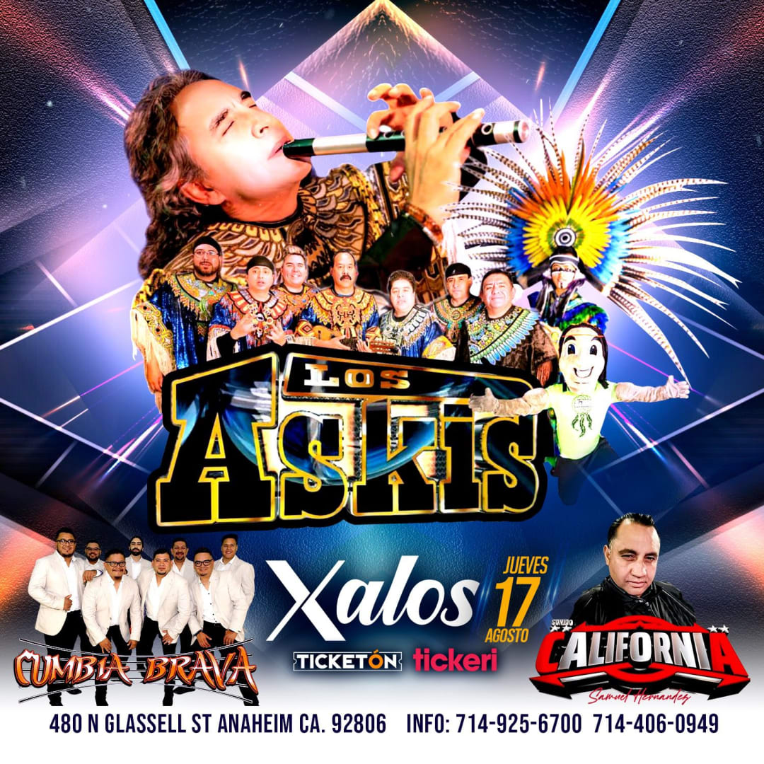 LOS ASKIS , CUMBIA BRAVA EN CONCIERTO ! Tickets Boletos at Xalos Event ...