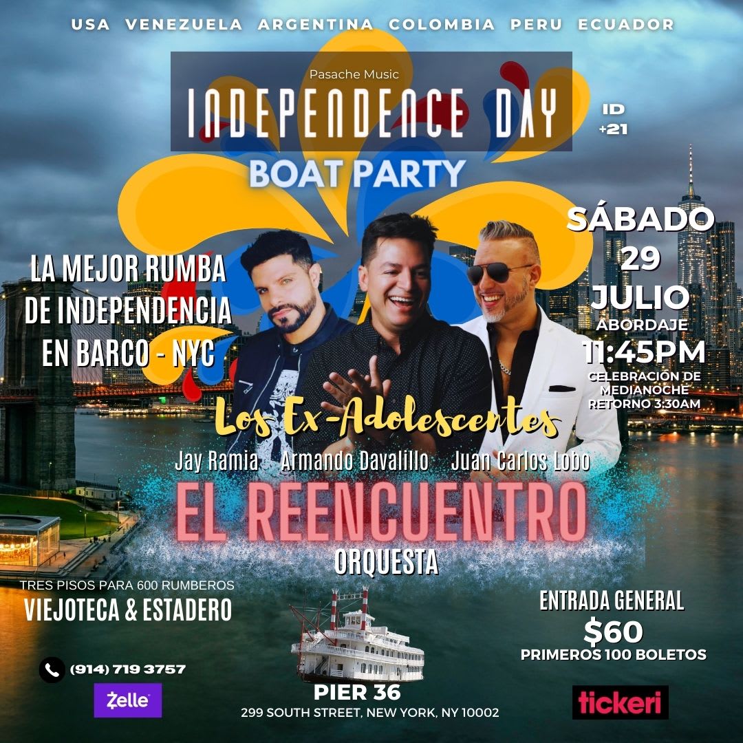 LA GRAN RUMBA DE INDEPENDENCIA a bordo del LIBERTY BELLE - GRAN ...