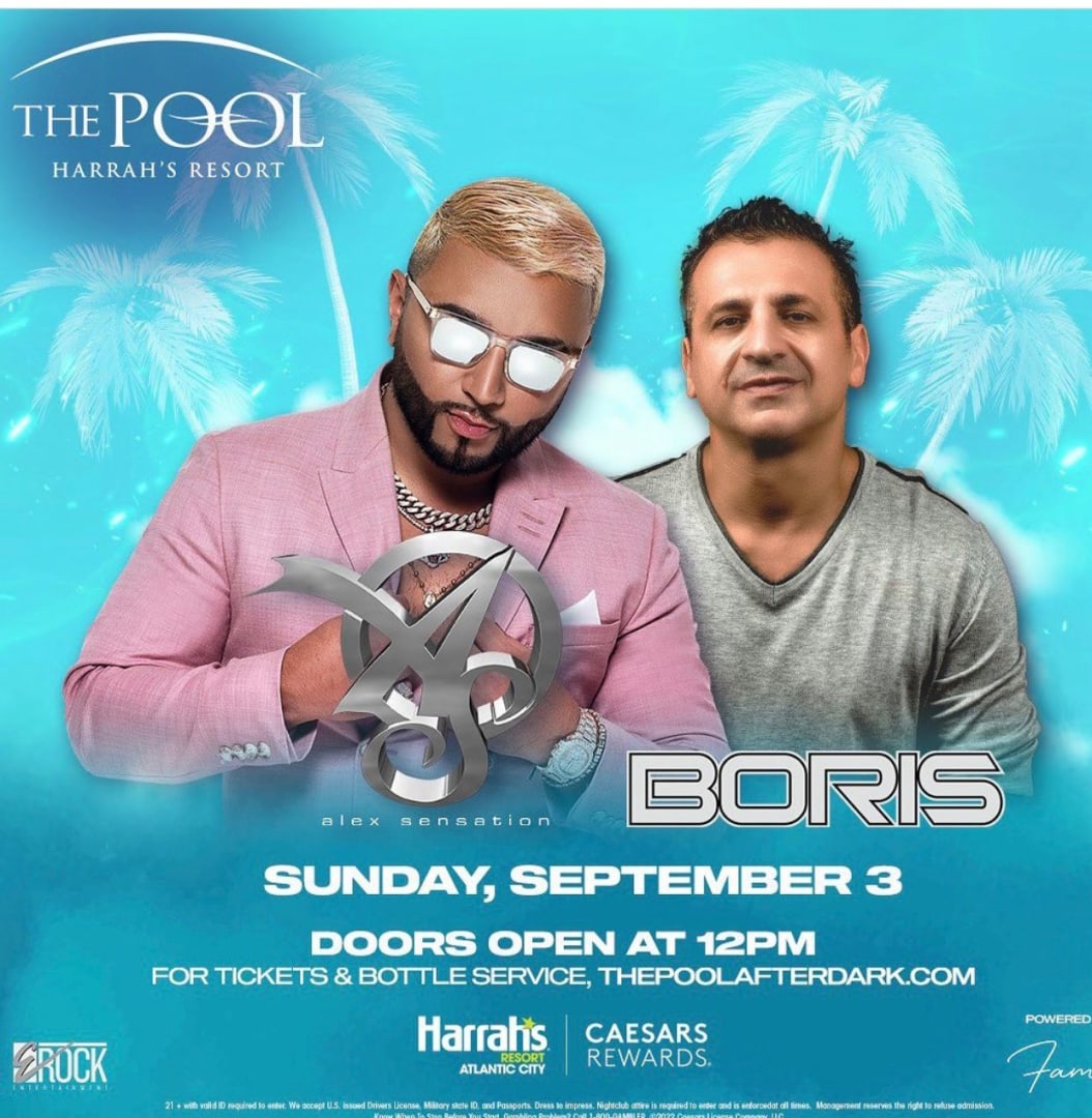 Labor Day Weekend Alex Sensation Live With Boris At Harrahs Resort ...