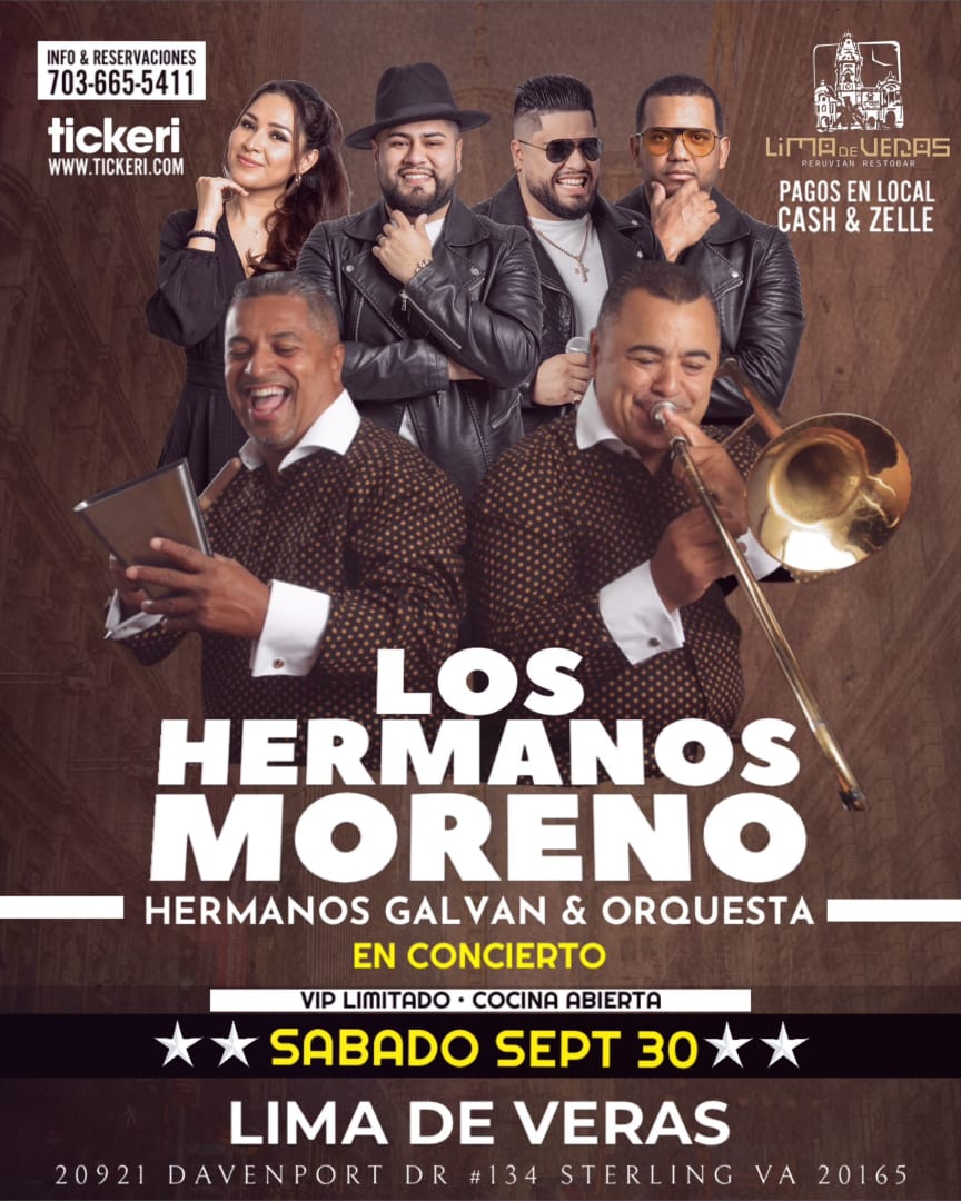 HERMANOS MORENO & HERMANOS GALVAN EN CONCIERTO Tickets Boletos at Lima ...