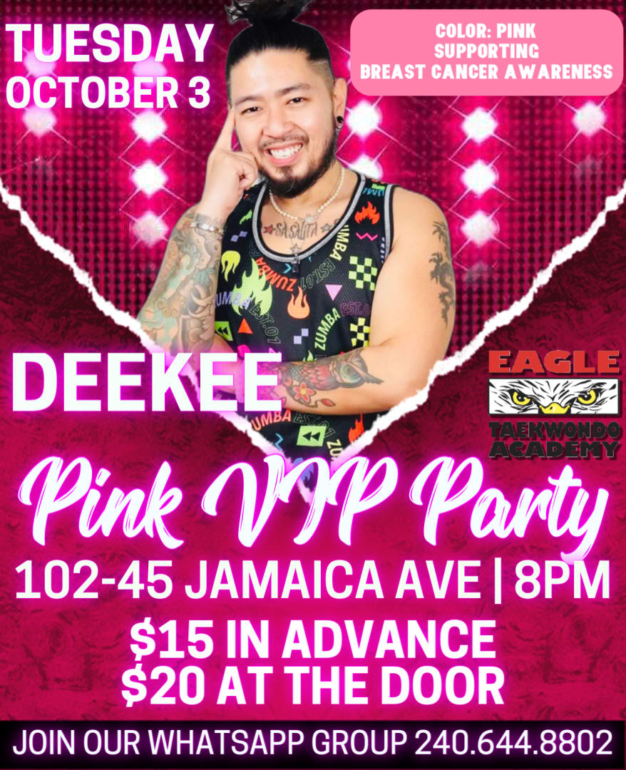 Dee Kee Zumba® Experience Tickets | Boletos - Eagle Taekwondo Academy ...