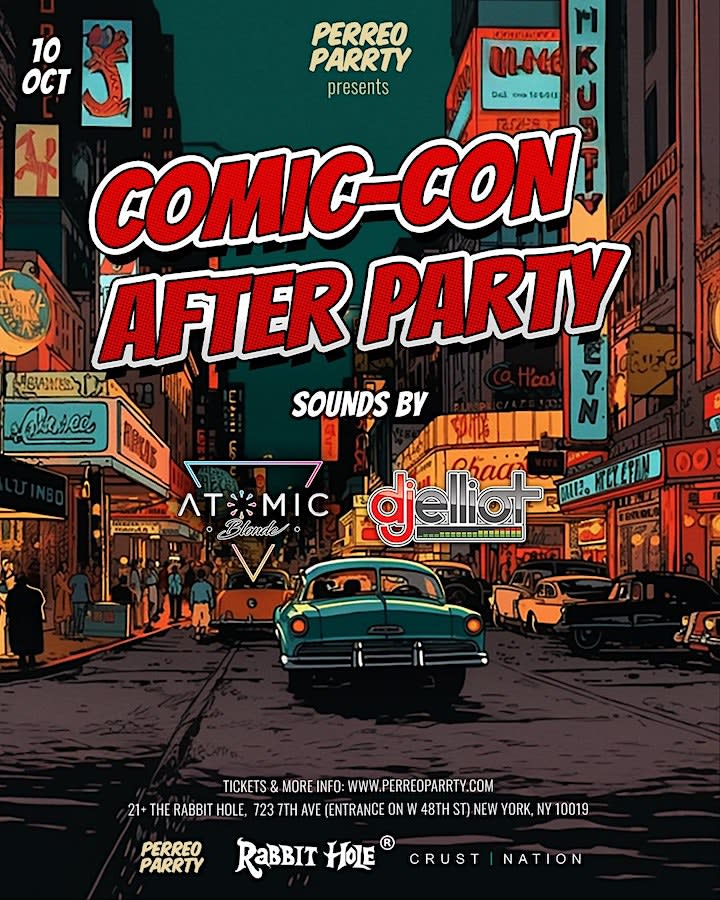 Comic-Con After Party @ The Rabbit Hole in Times Square (Cosplay Event ...